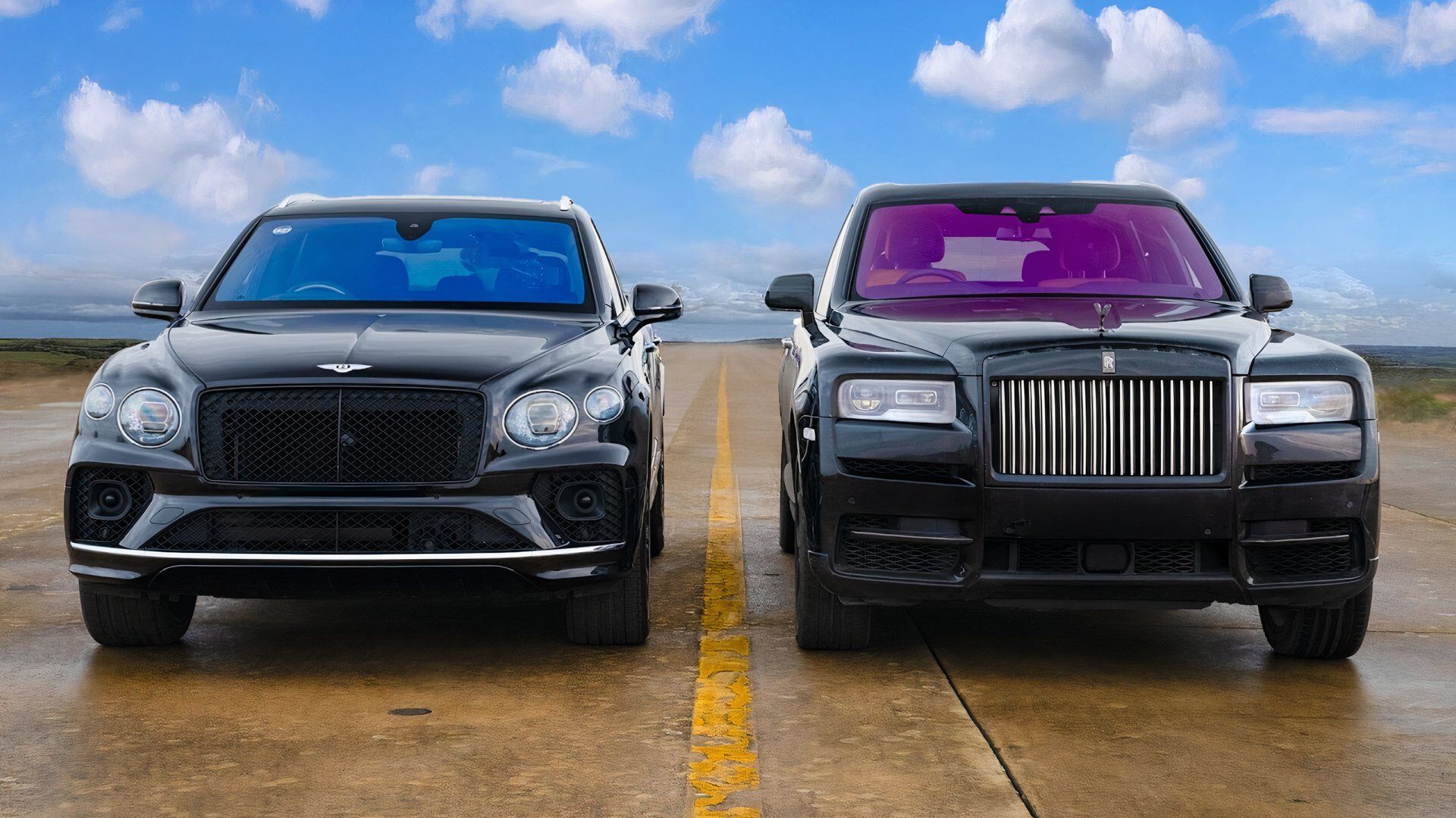 Bentley And Rolls Go Head To Head In The Ultimate Luxury SUV Drag Race