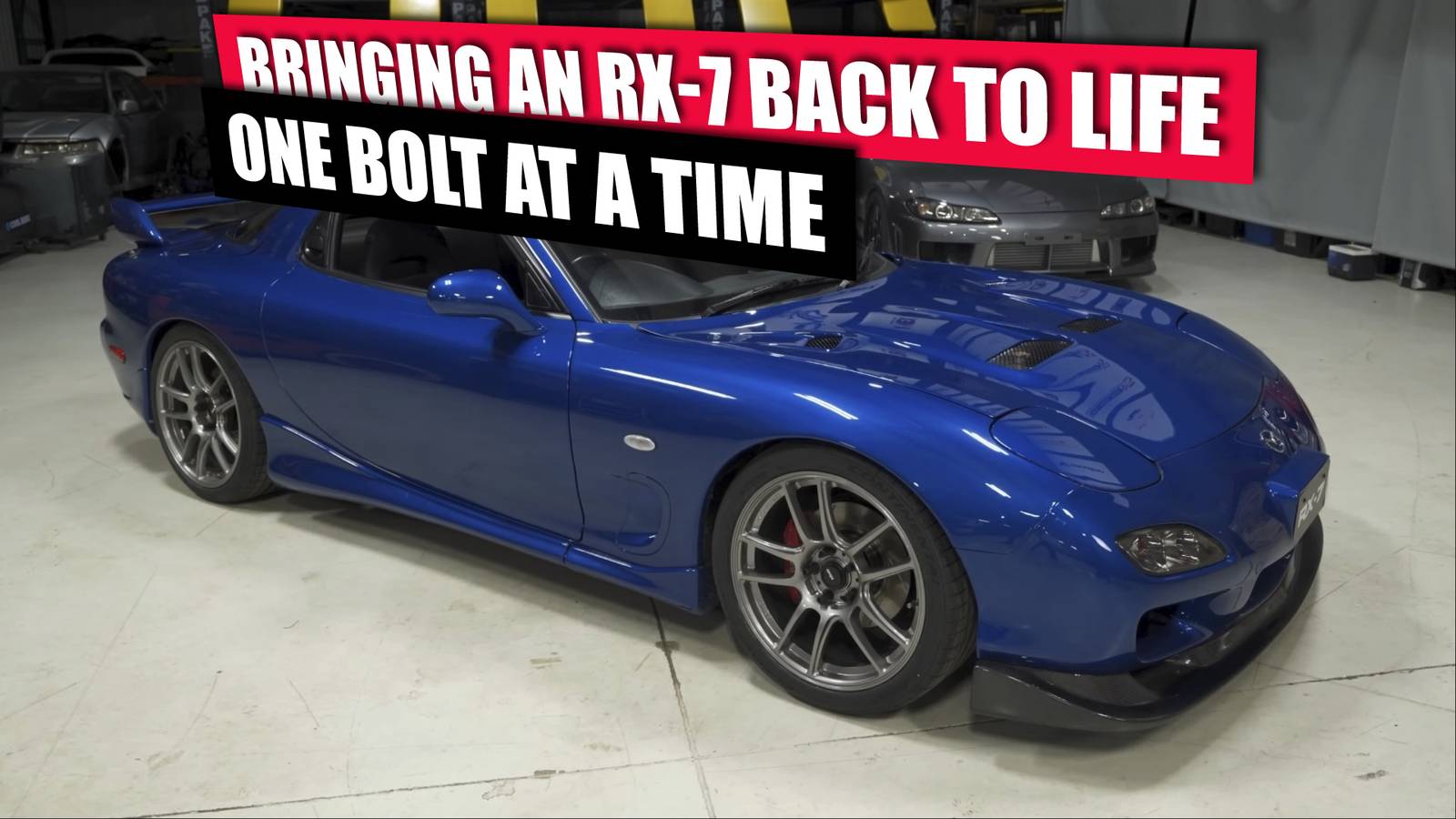 Bringing A Dead FD Mazda RX-7 Back To Life