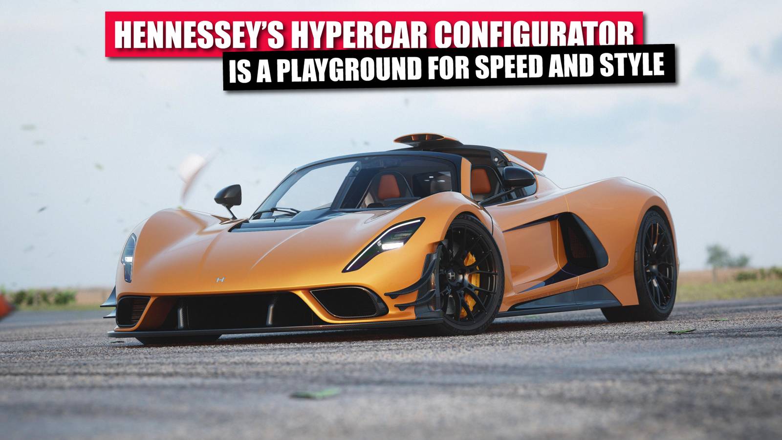 Hennessey’s New Hypercar Configurator Is A Playground For Speed And Style