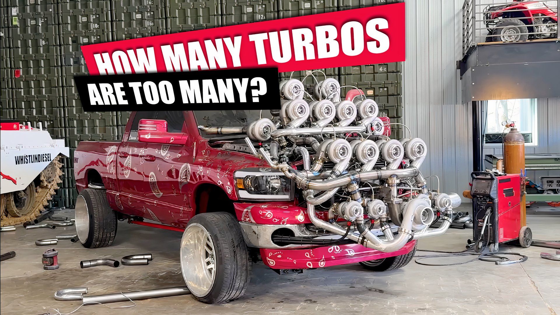 Cummins diesel swapped wide body lamborghini gallardo