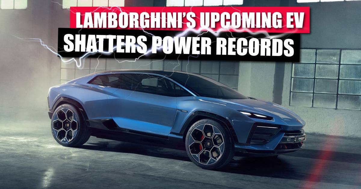 lamborghini concept ev