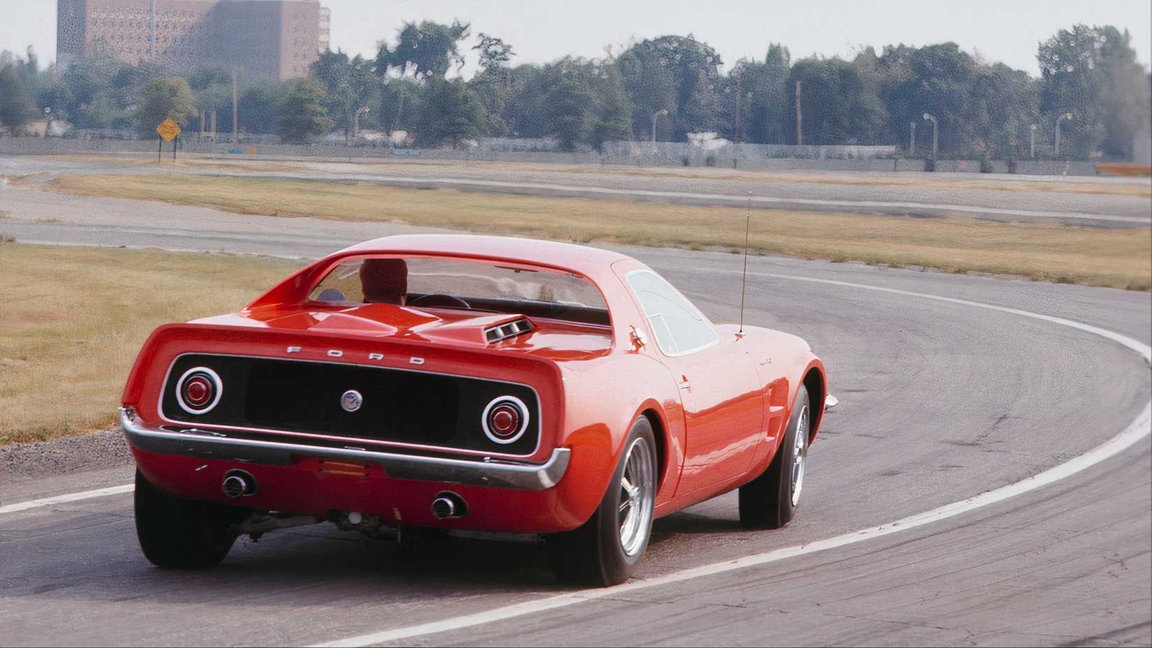 The Ford Mustang Mach 2 Concept Was Supposed To Go After Ferrari