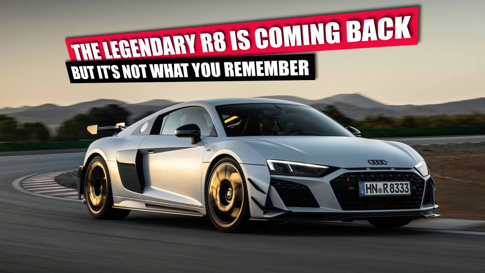 The Legendary Audi R8 Is Coming Back—But It’s Not What You Remember