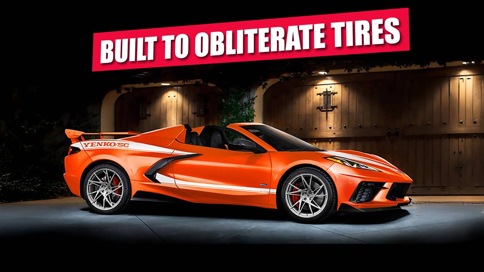 The Yenko Corvette Unleashes 1,000 HP Of Twin-Turbo Fury