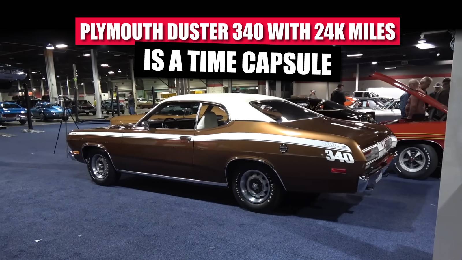 This Plymouth Duster 340 Survivor Is A Time Capsule With 24k Original Miles