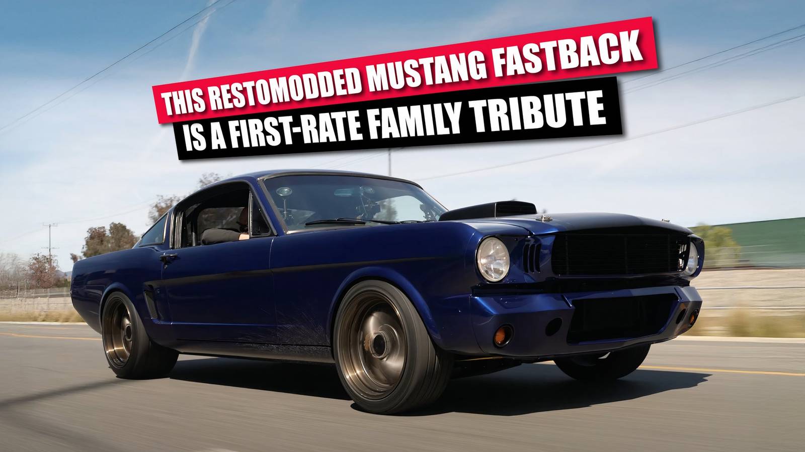 1965 Ford Mustang Fastback Restomod Is A True Tribute To Family