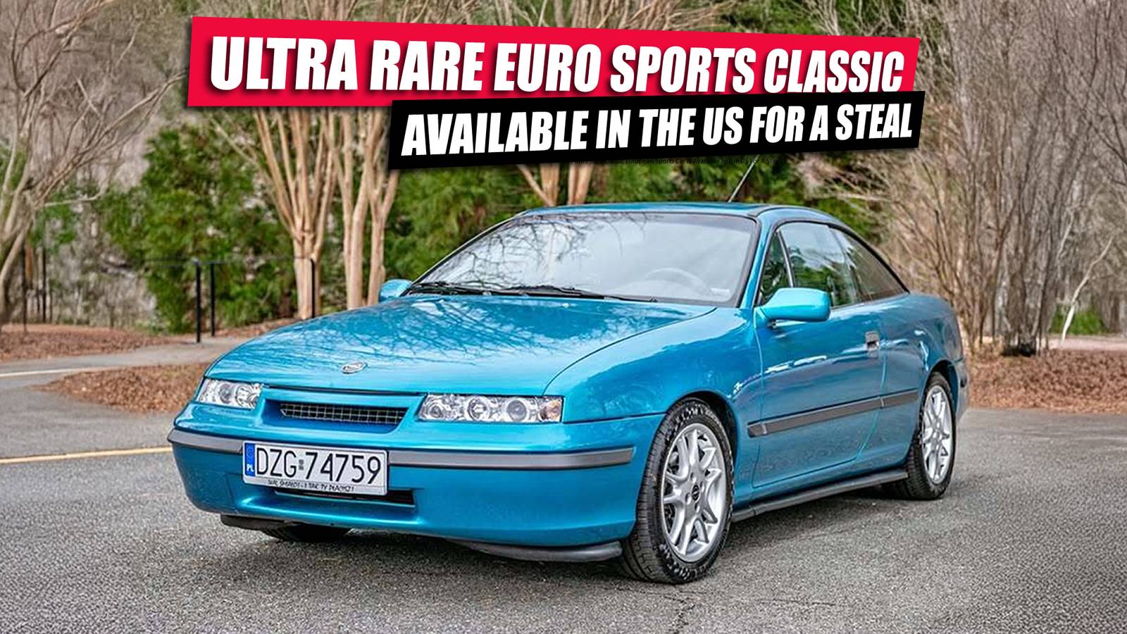 This Ultra Rare Classic European Sports Car Is Available In The US For ...