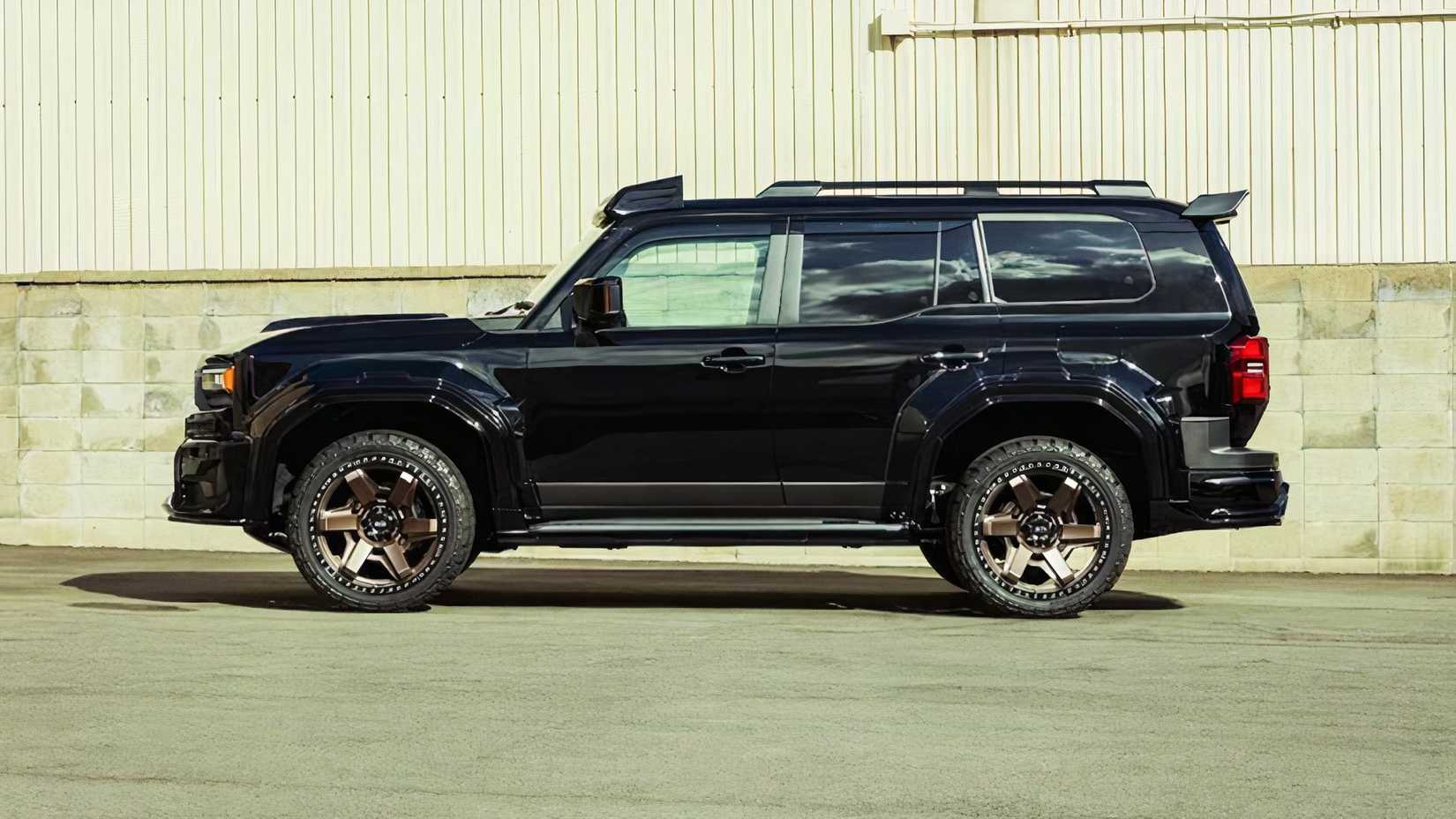 Japanese Tuner Transforms Toyota Land Cruiser into a Custom Street Truck