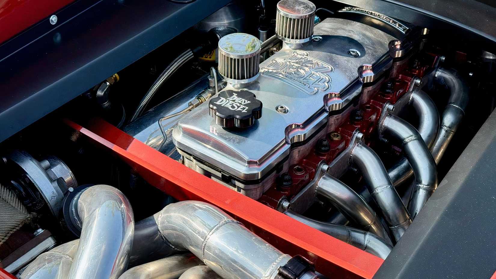 Cummins diesel swapped wide body lamborghini gallardo