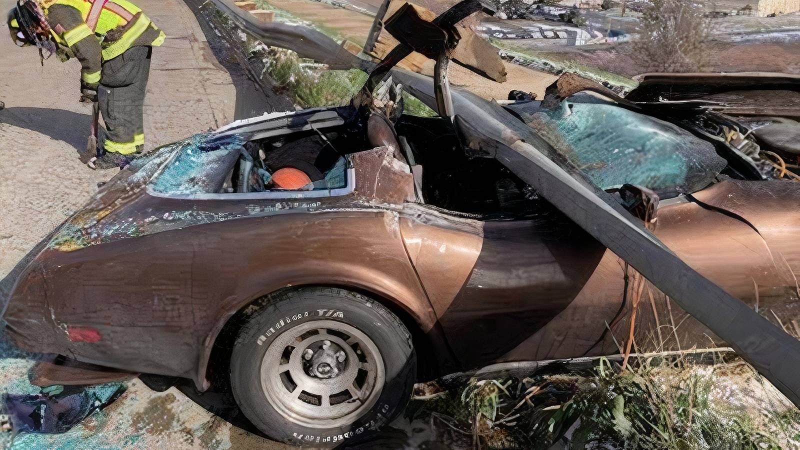 Corvette Vs Guardrail: A Classic Crash That Defies Logic