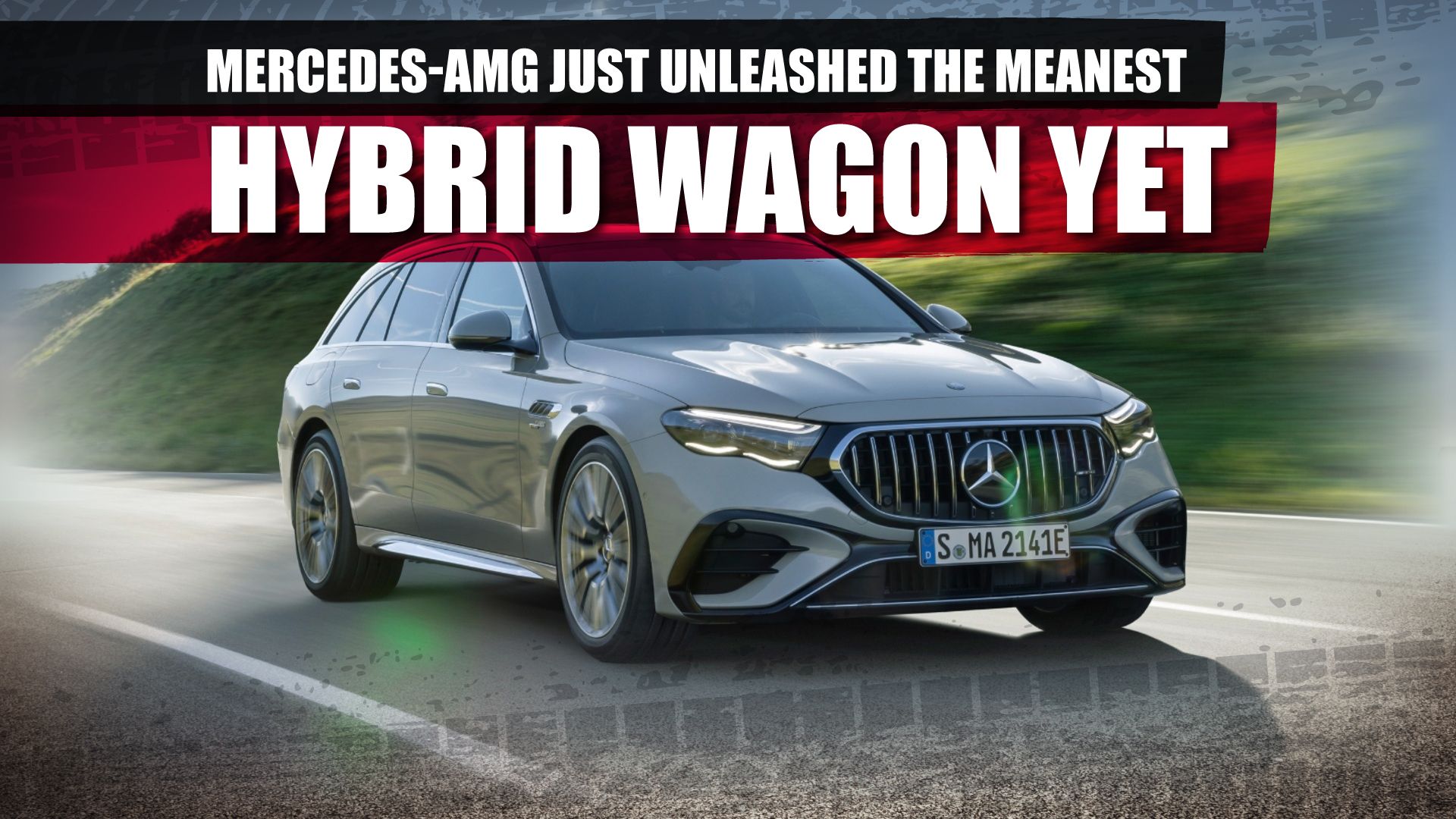 Mercedes-AMG Just Unleashed The Meanest Hybrid Wagon