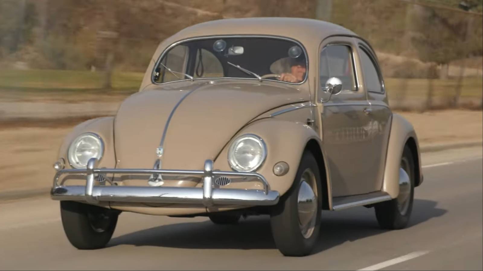 Jay Leno’s ’57 Beetle Has Twice The Power, Zero Aerodynamics