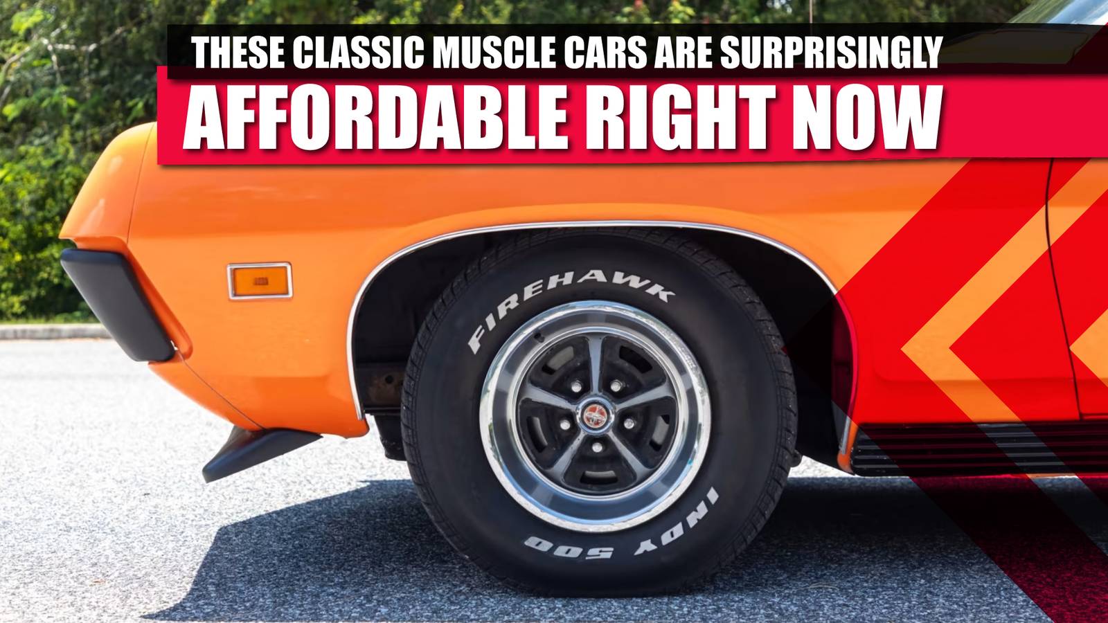 These Classic Muscle Cars Are Surprisingly Affordable Right Now