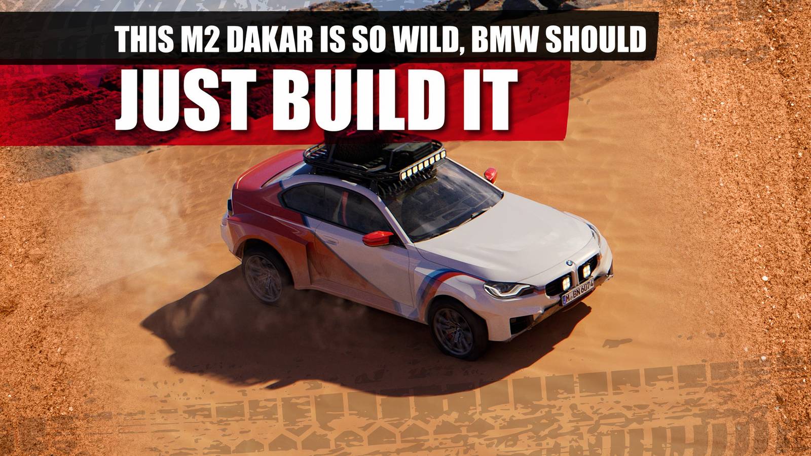 This Wild BMW M2 Dakar Build Deserves a Production Model