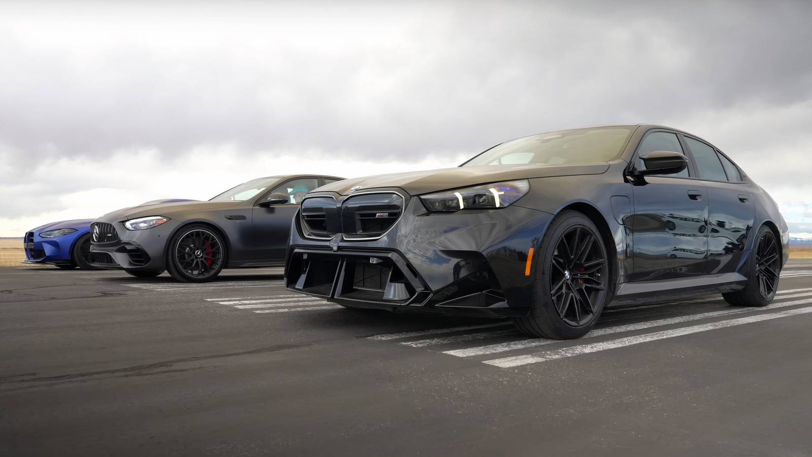 BMW And Mercedes-Benz Race For The Fastest Hybrid Sports Sedan