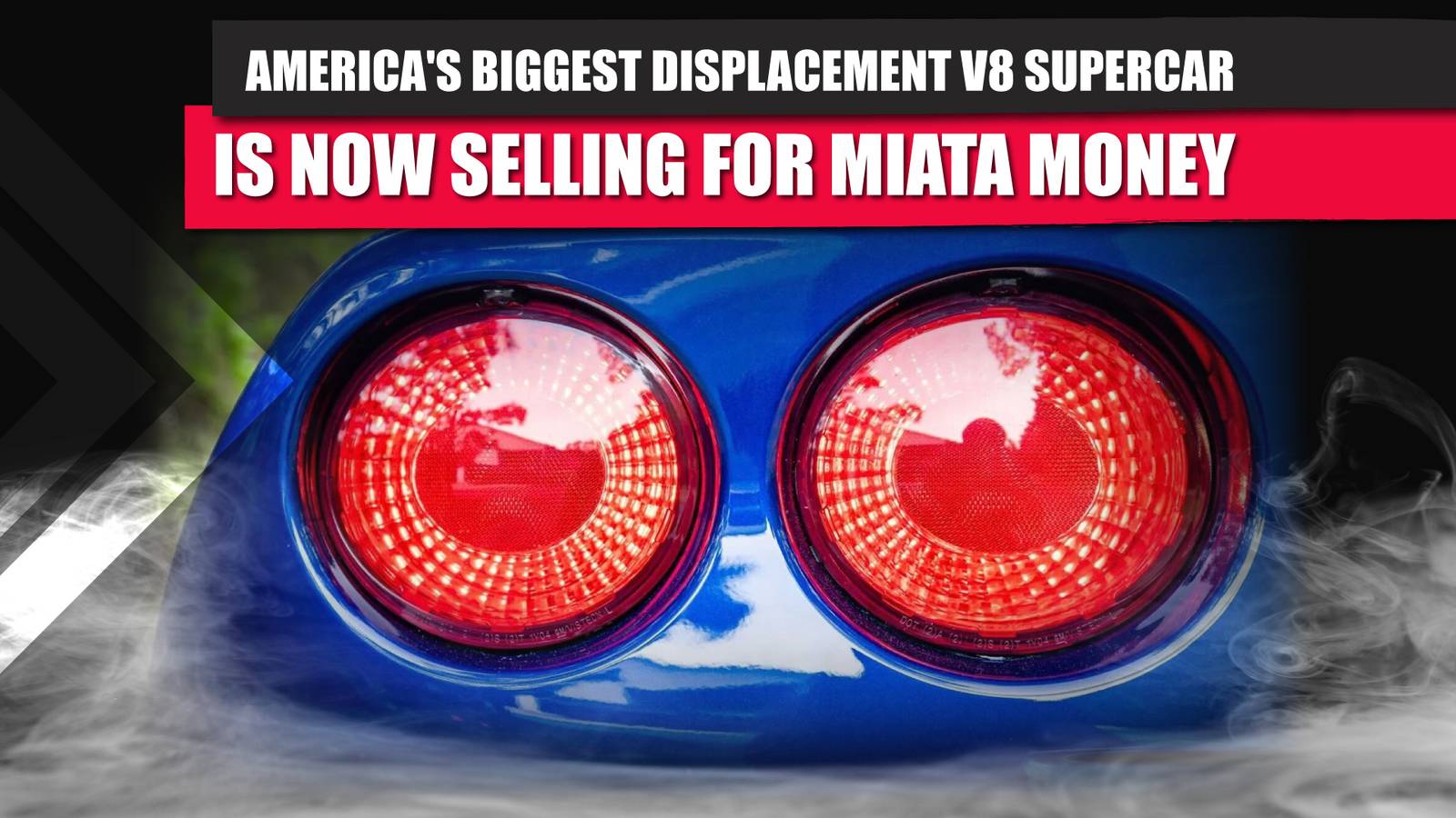 America's Biggest Displacement Supercar Is Now A Massive Bargain