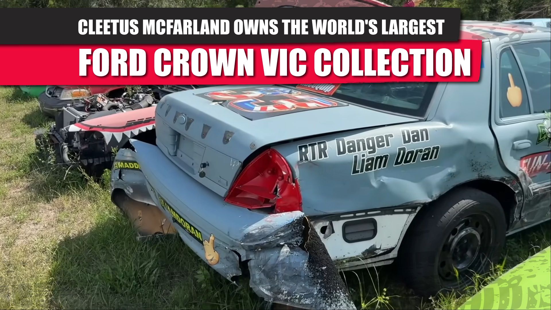 Cleetus McFarland Has The World's Largest Ford Crown Vic Collection