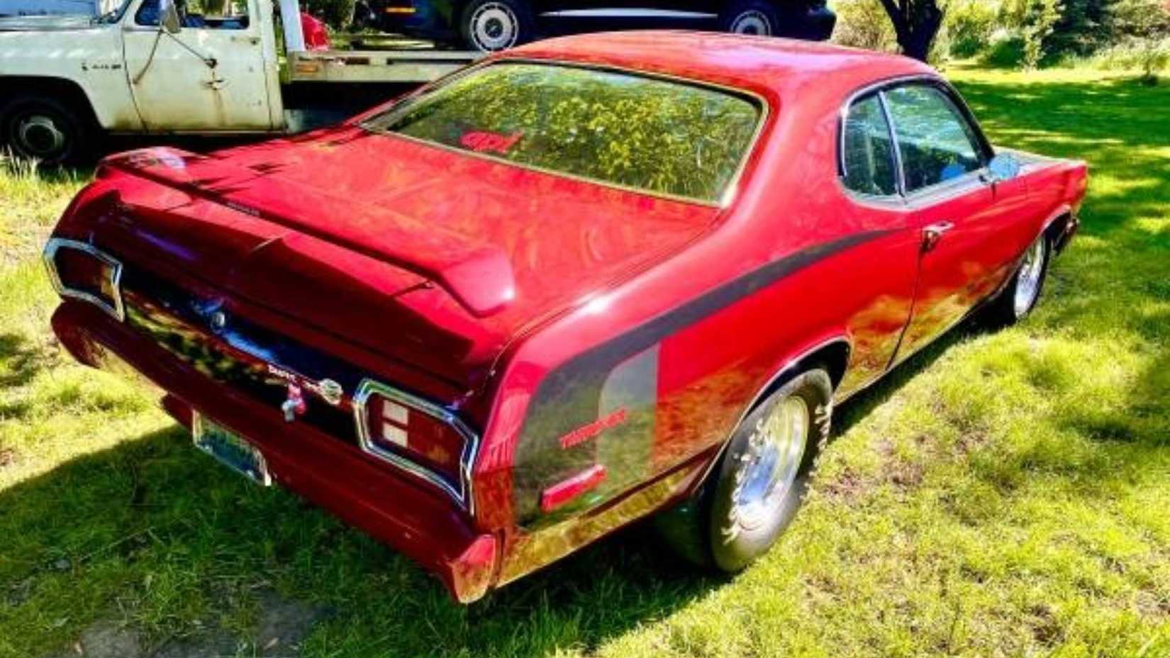 600-Horserpower 1973 Plymouth Duster Drag Car For Sale