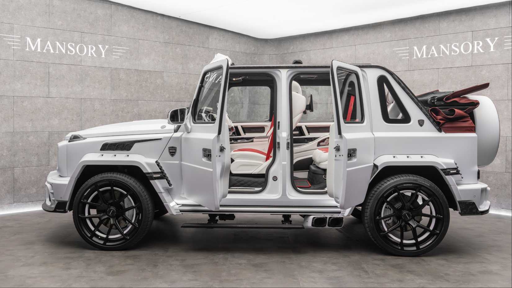 Mansory's Convertible G-Wagon: What Happens When Restraint Dies