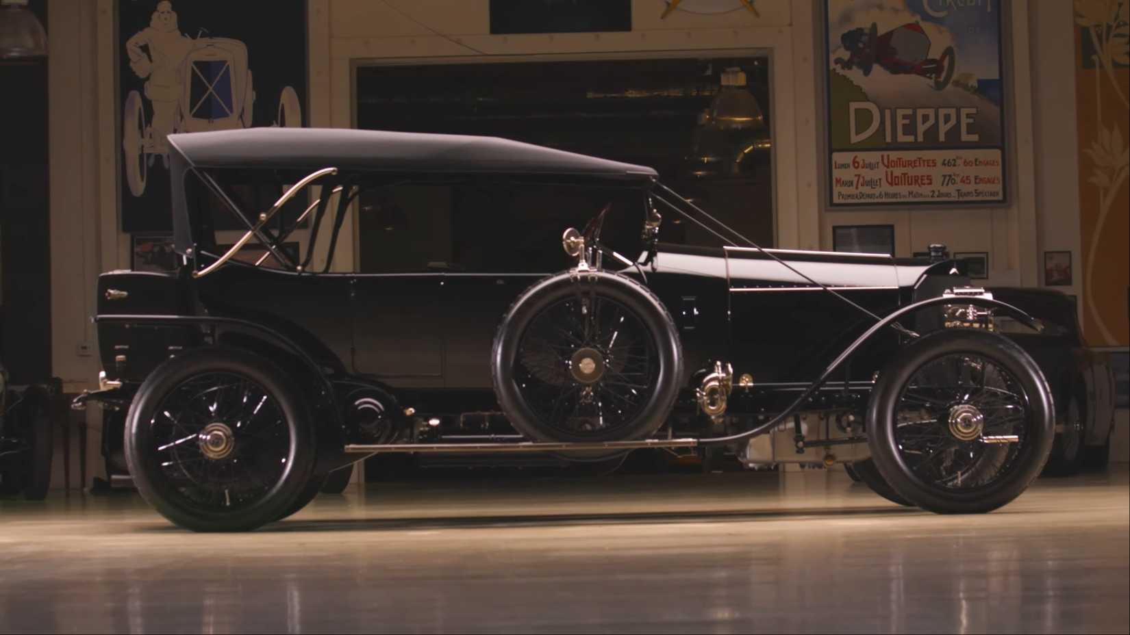 Jay Leno Drives A 1913 Mercedes Supercar With An Insane Top Speed
