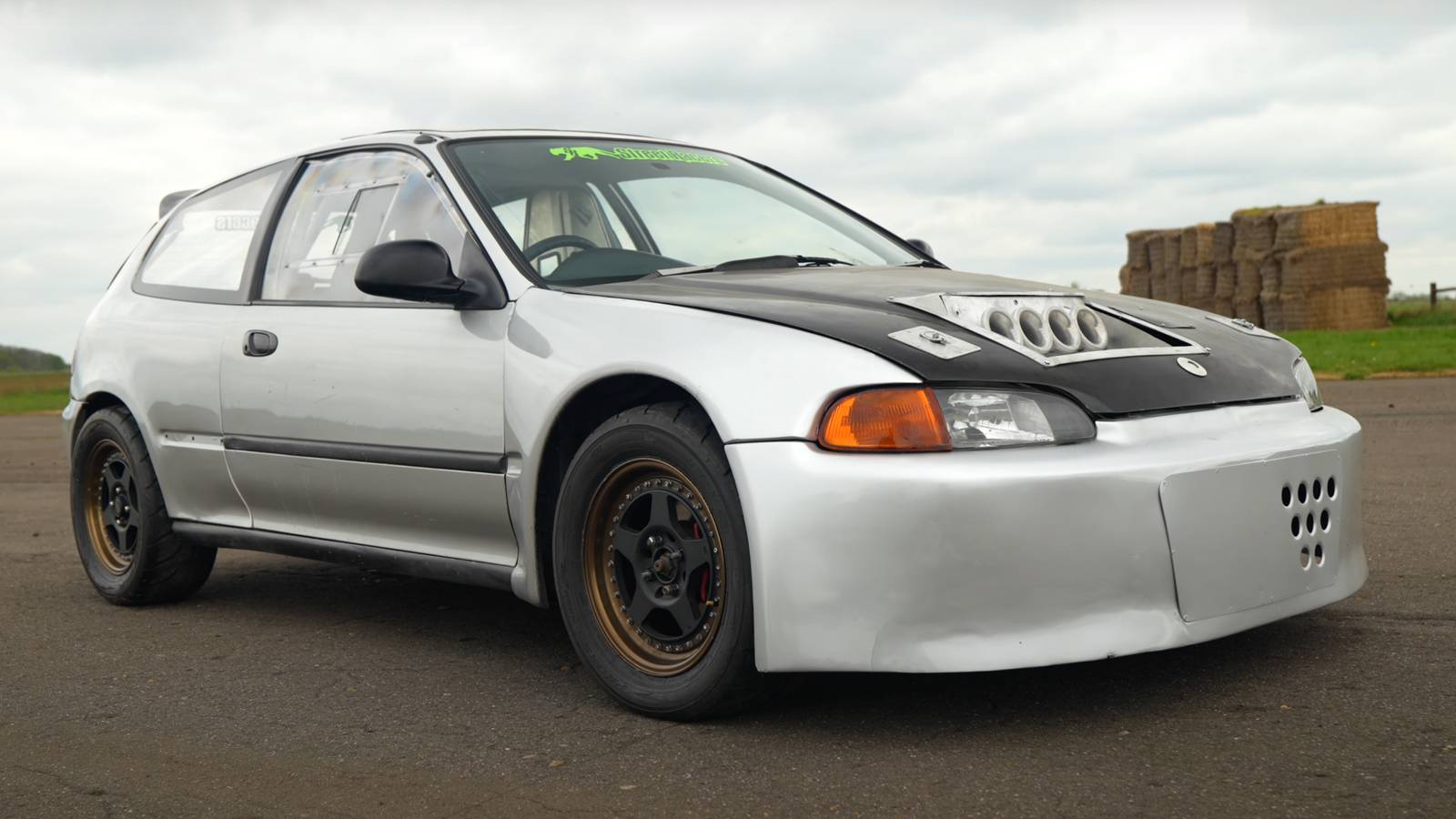 Honda Civic EG Hatchback Features NA K24 Power Under The Hood