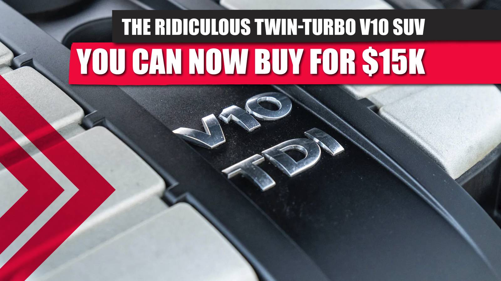This Twin-Turbo V10 Monster SUV Is Now Worth Just $15K