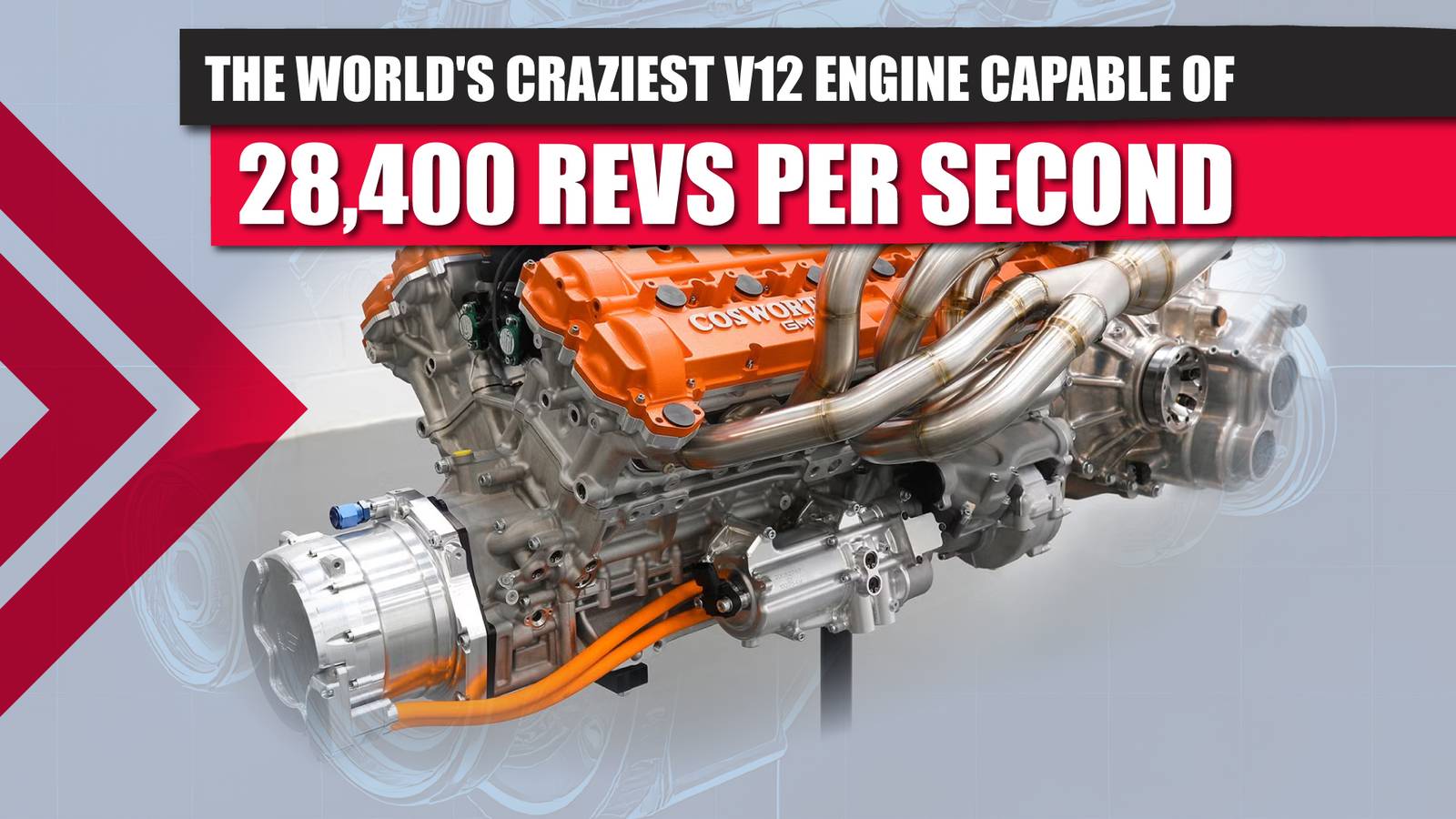 The World's Craziest V12 Engine Capable Of 28,400 Revs Per Second
