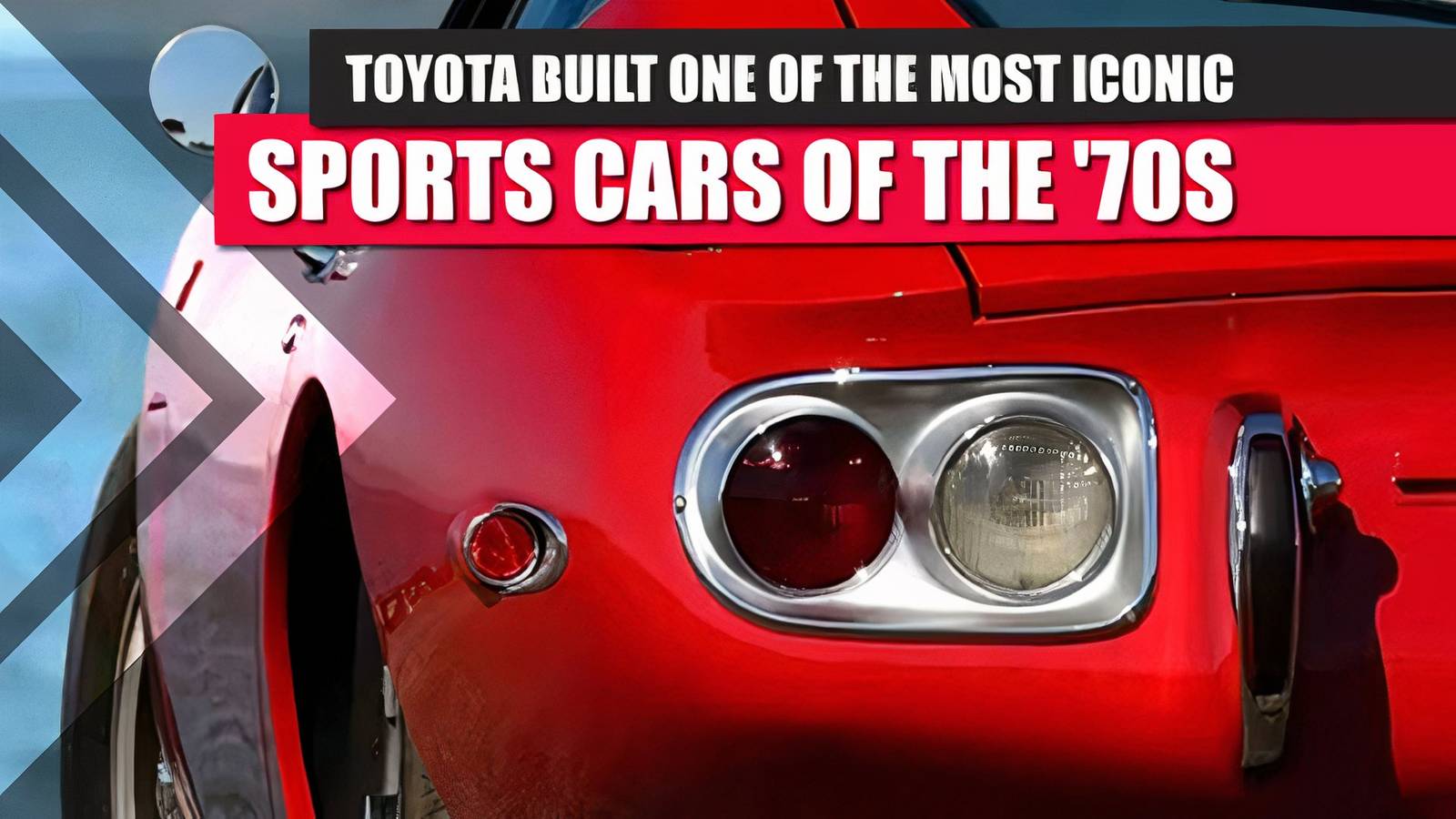 Toyota Built One Of The Most Iconic Sports Cars Of The '70s