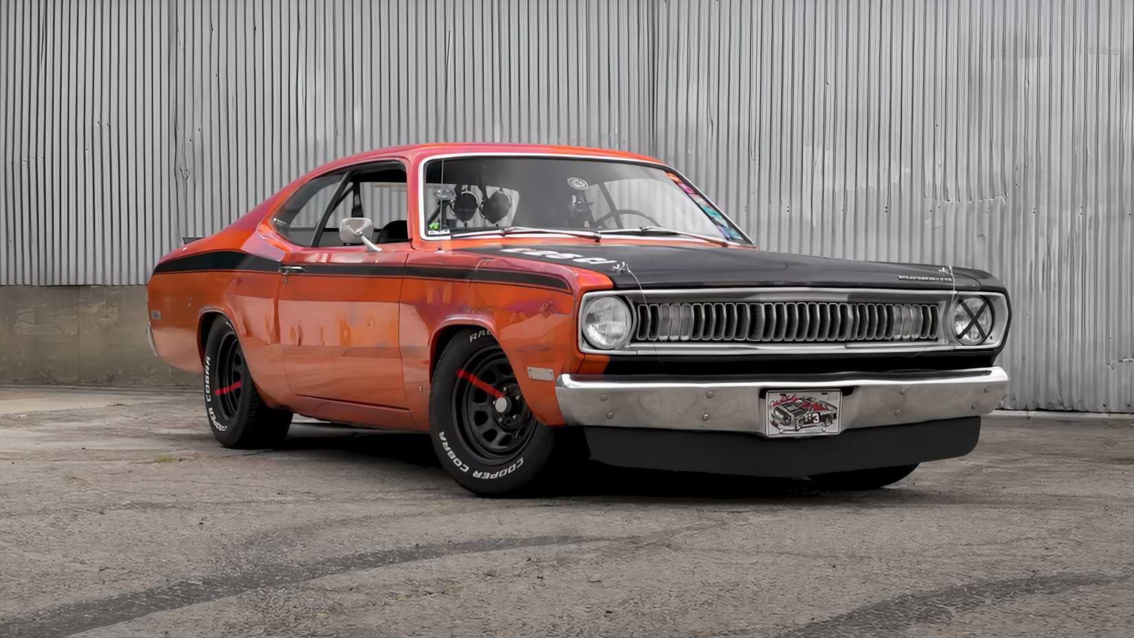 1972 Plymouth Duster Restomod Packs Chevy V8 Power