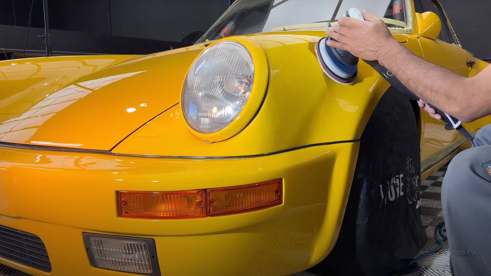 Rare RUF CTR Yellow Bird Porsche Gets Treated To A Pro Detailing
