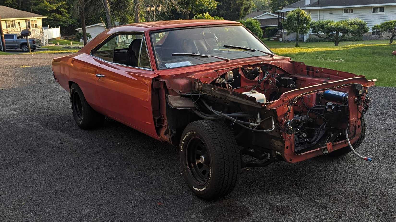 This 1969 Dodge Charger Hemi Swap Heats Up As The 440 Is Removed