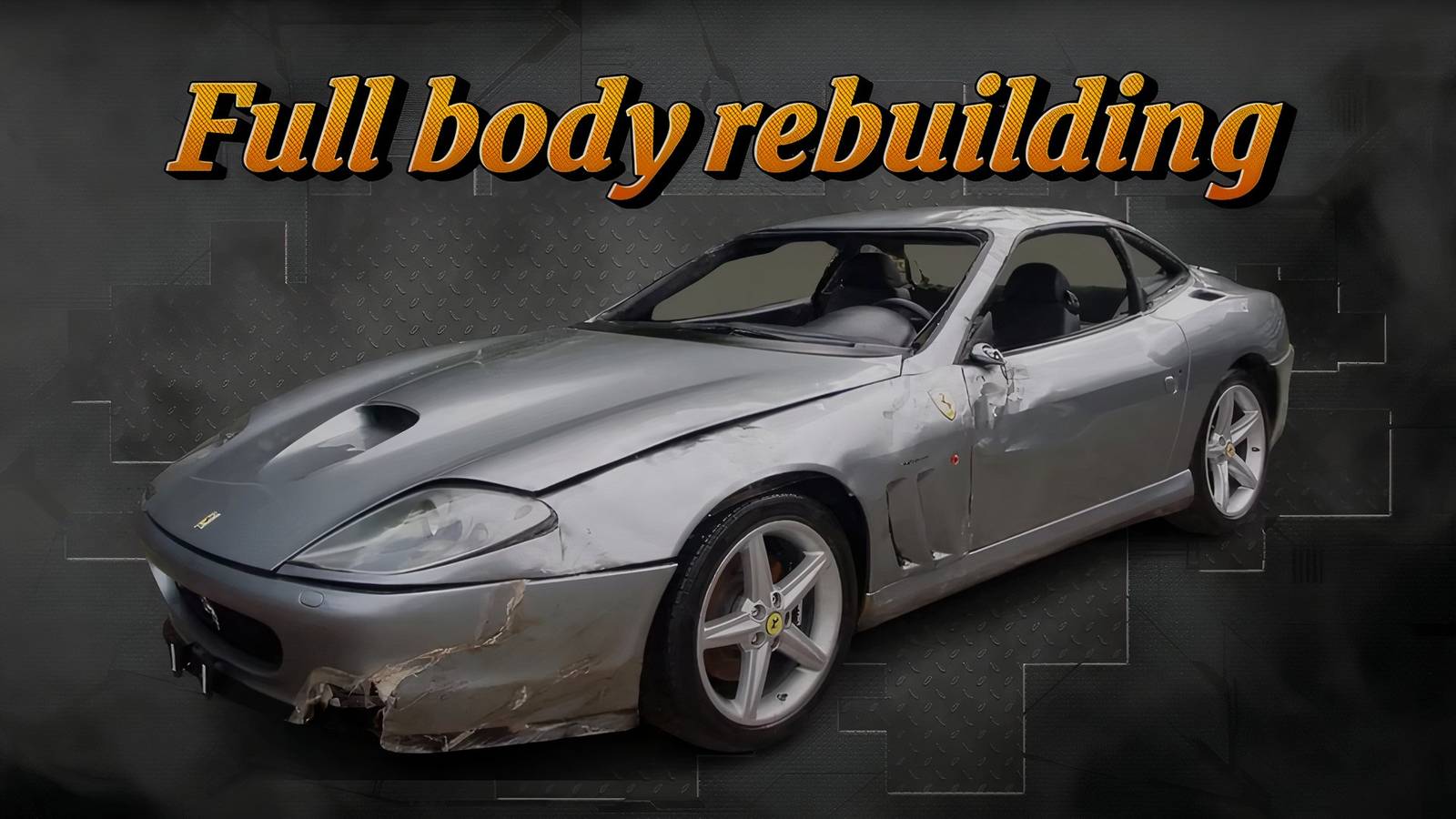 Fixing A Wrecked Ferrari 575M Unlocks Its Secret Engineering