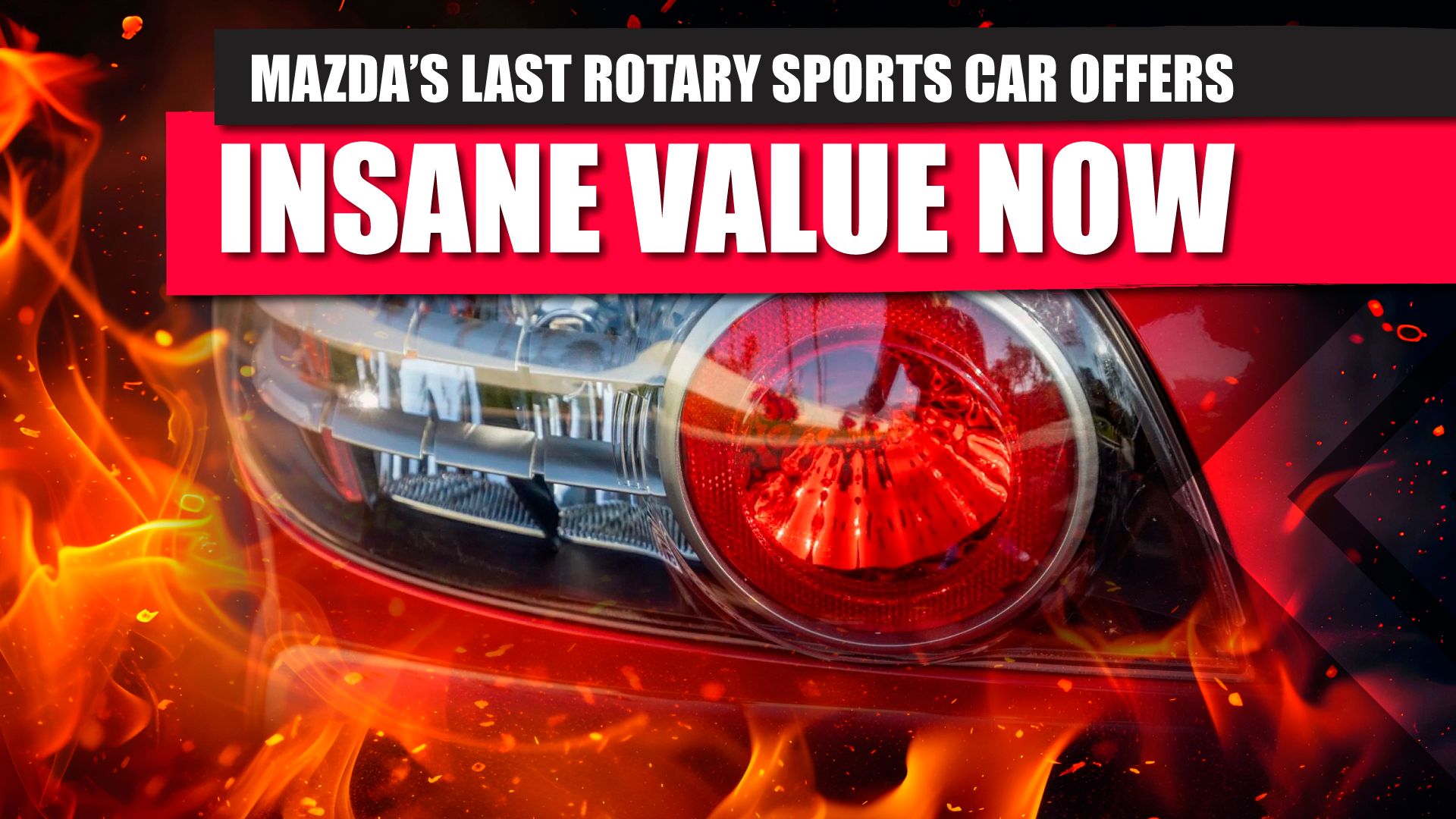 The Mazda RX-8 Is A Rotary-Powered Bargain Sports Car