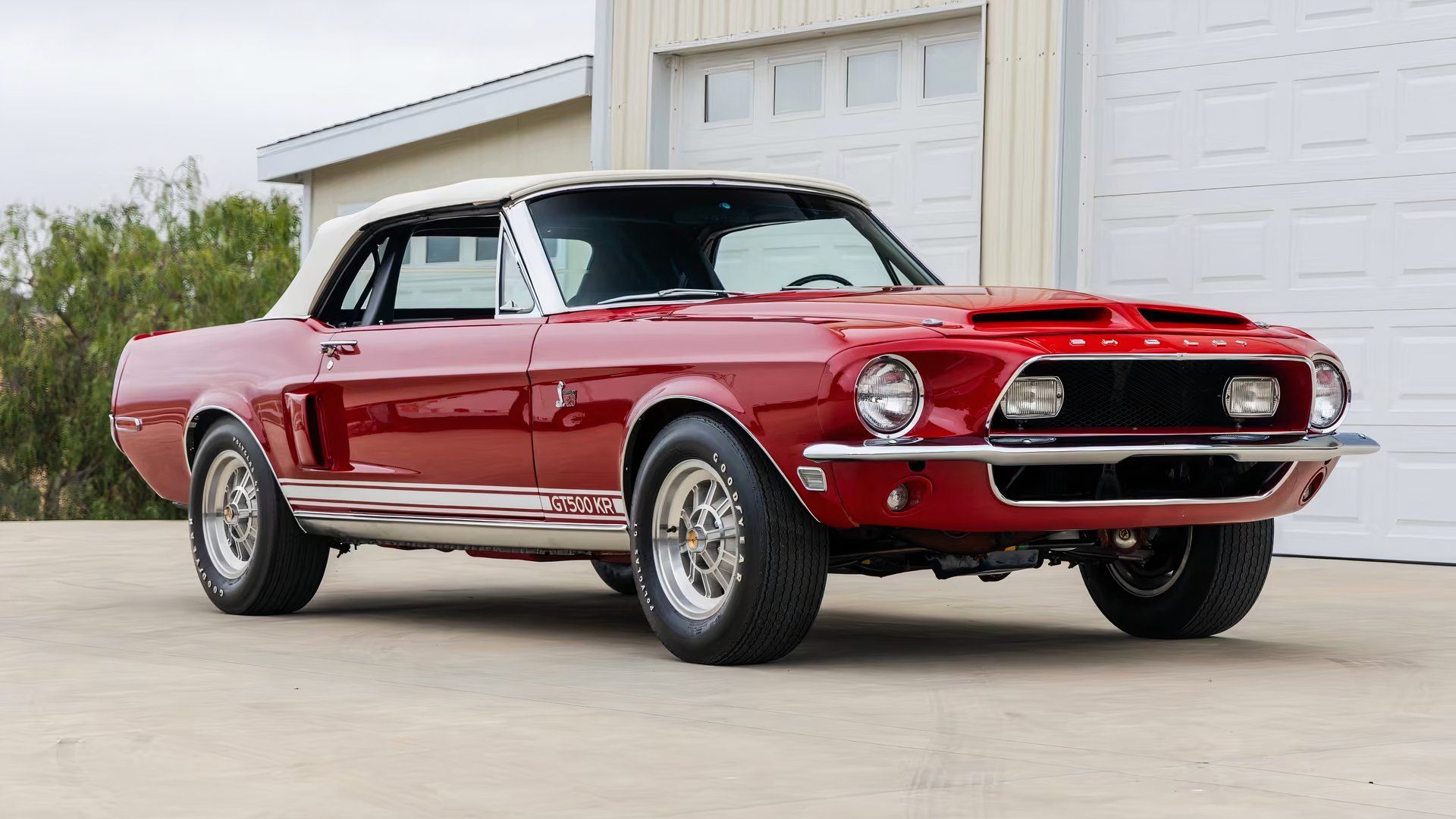 This Flawless 1968 Shelby GT500KR Convertible Is Muscle Car Majesty