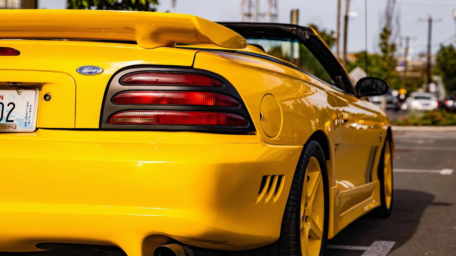 Rare Ford Saleen Convertible Resurfaces with Celebrity Pedigree