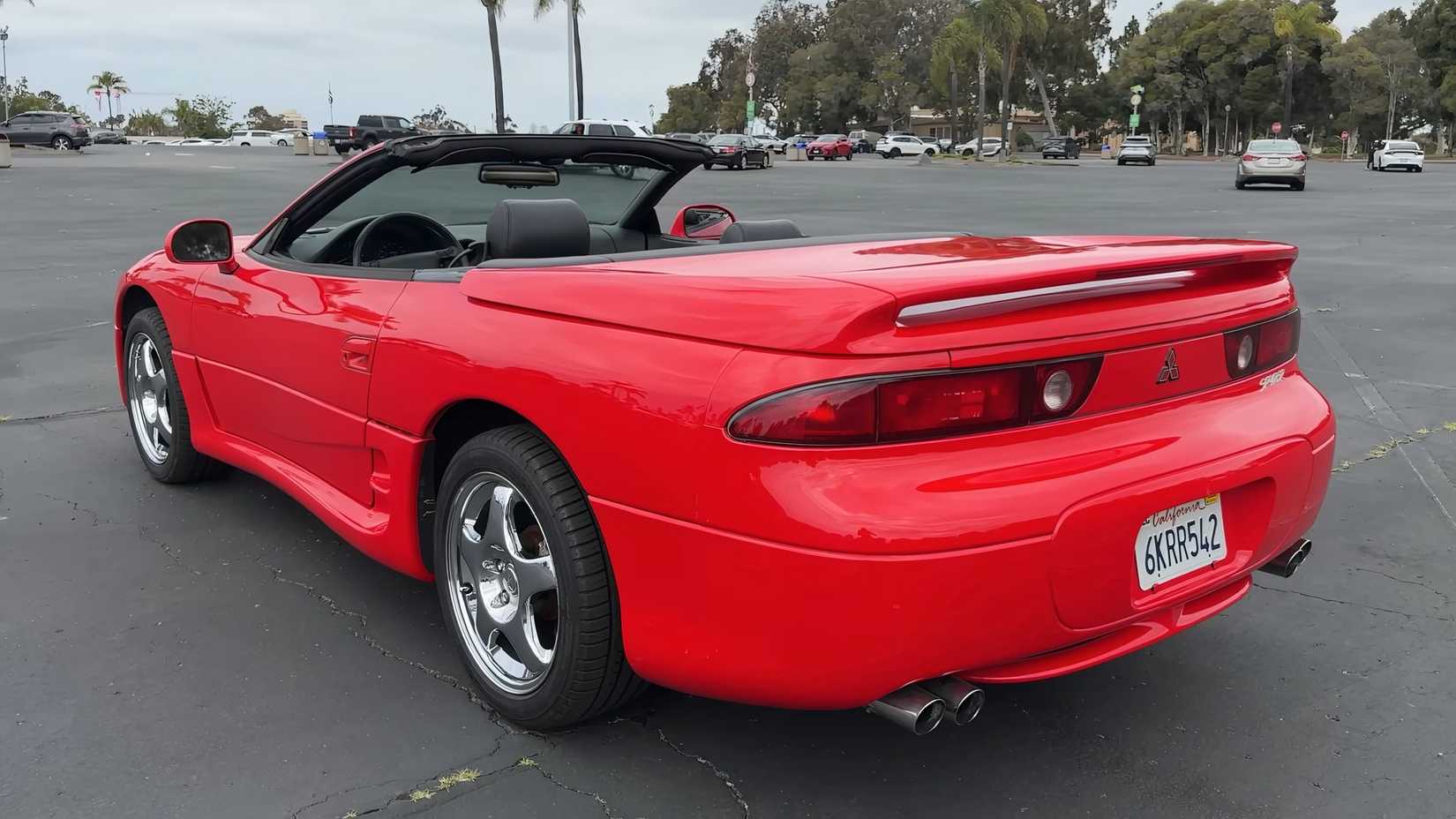 Rare 1995 Mitsubishi 3000GT VR-4 Spyder Is Loaded With Tech