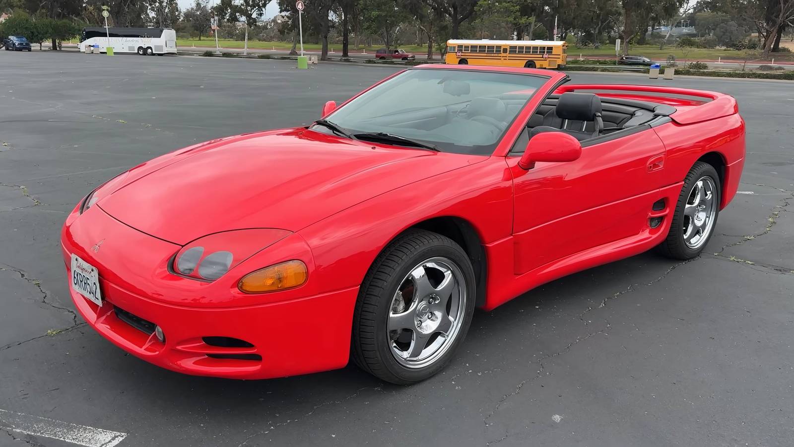 Rare 1995 Mitsubishi 3000GT VR-4 Spyder Is Loaded With Tech