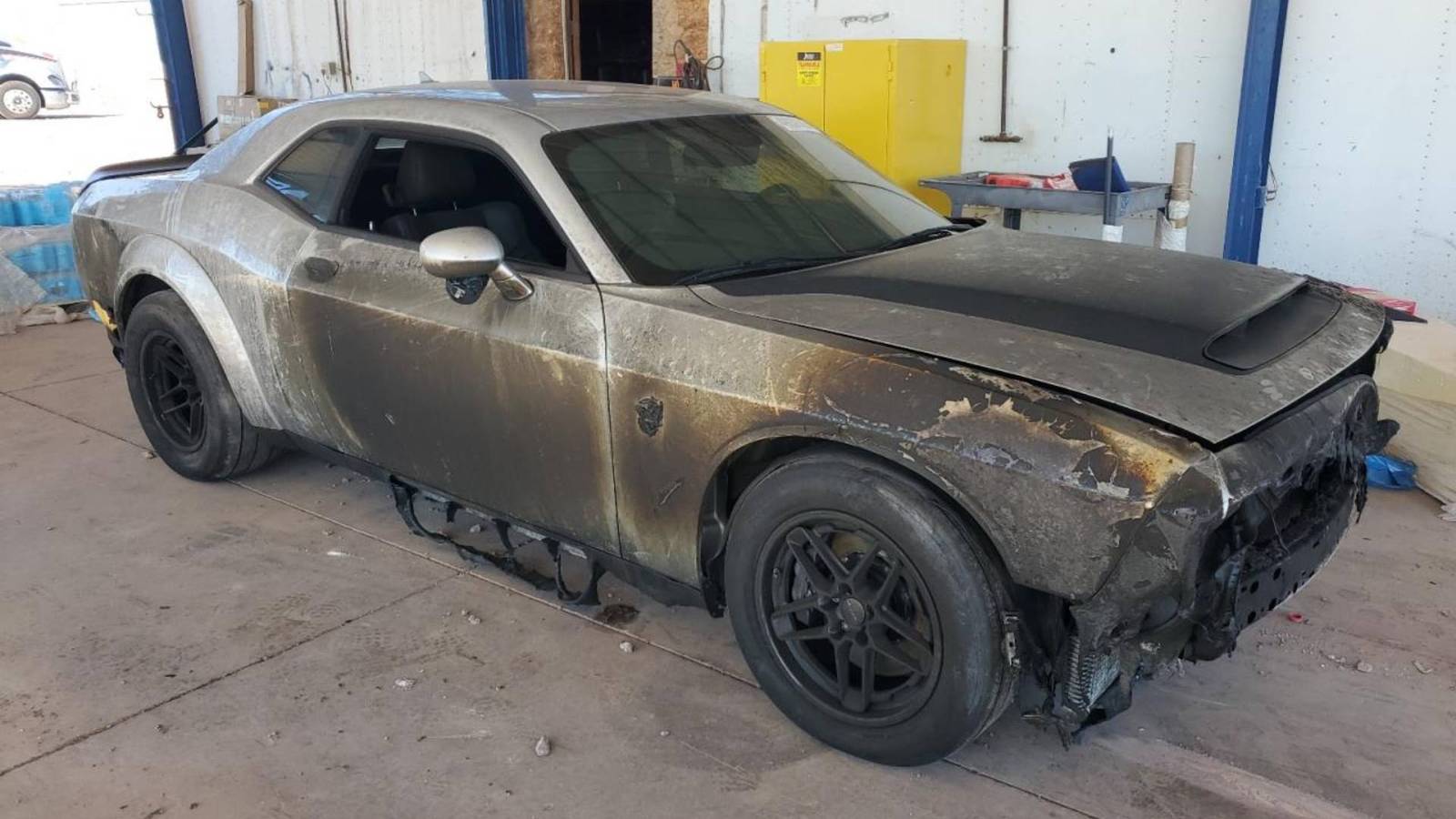 This Dodge Challenger Demon 170 Caught Fire With Just 16 Miles On The ...
