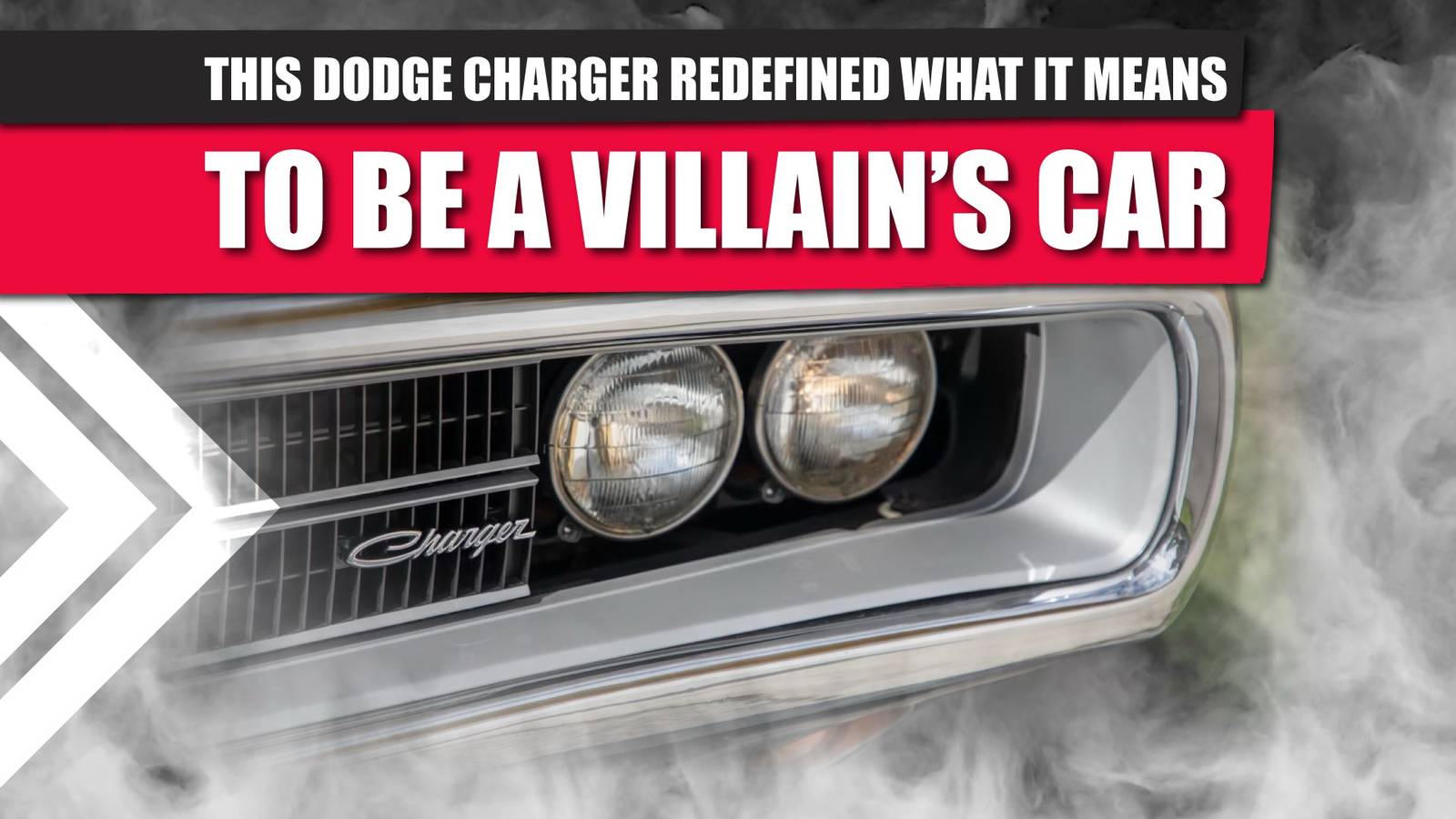 This Dodge Charger Redefined What It Means To Be A Villain’s Car