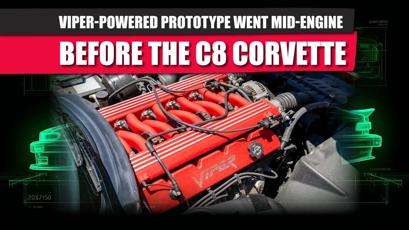 This Obscure Viper-Powered Prototype Went Mid-Engine Before The C8 Corvette