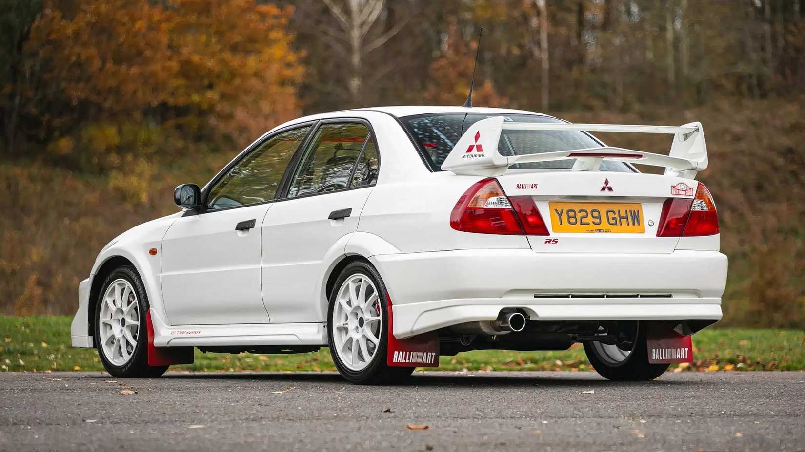 The Rarest Mitsubishi Evo Ever Is A Rally Car With License Plates