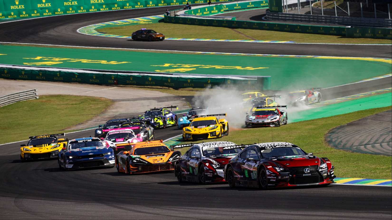 Lexus RC F LMGT3 Scores First WEC Victory In São Paulo