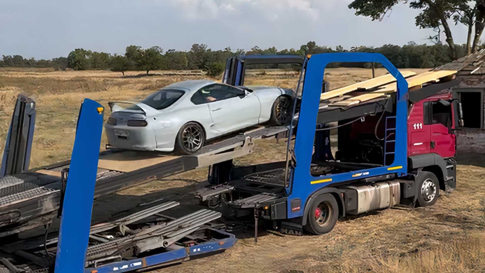 Supra Stunt Gone Wrong: Legendary Toyota Crashes into House