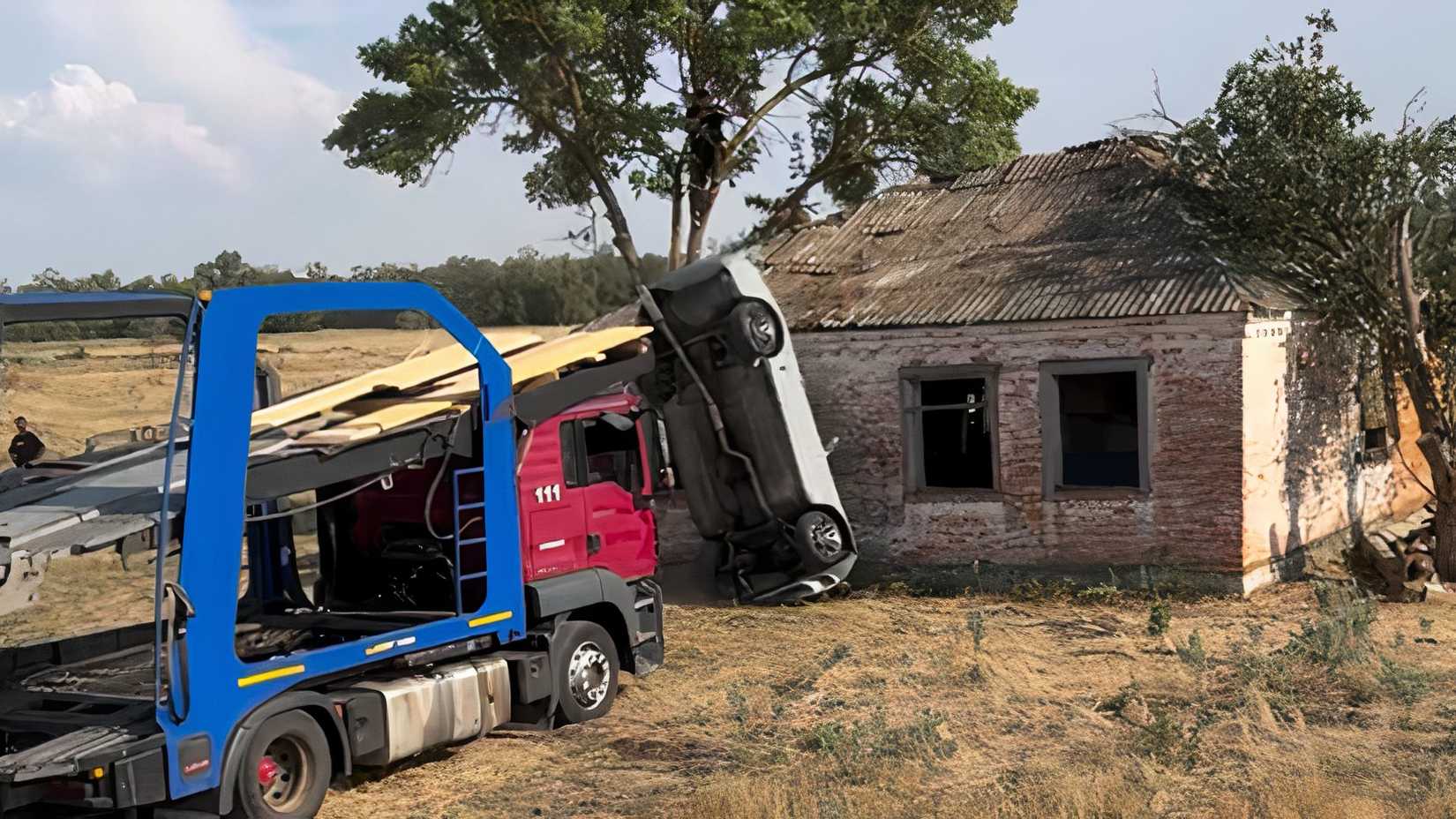 Supra Stunt Gone Wrong: Legendary Toyota Crashes into House