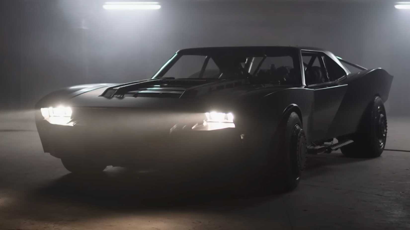 Robert Pattinson’s Batman Drove This Savage Muscle-Car Batmobile