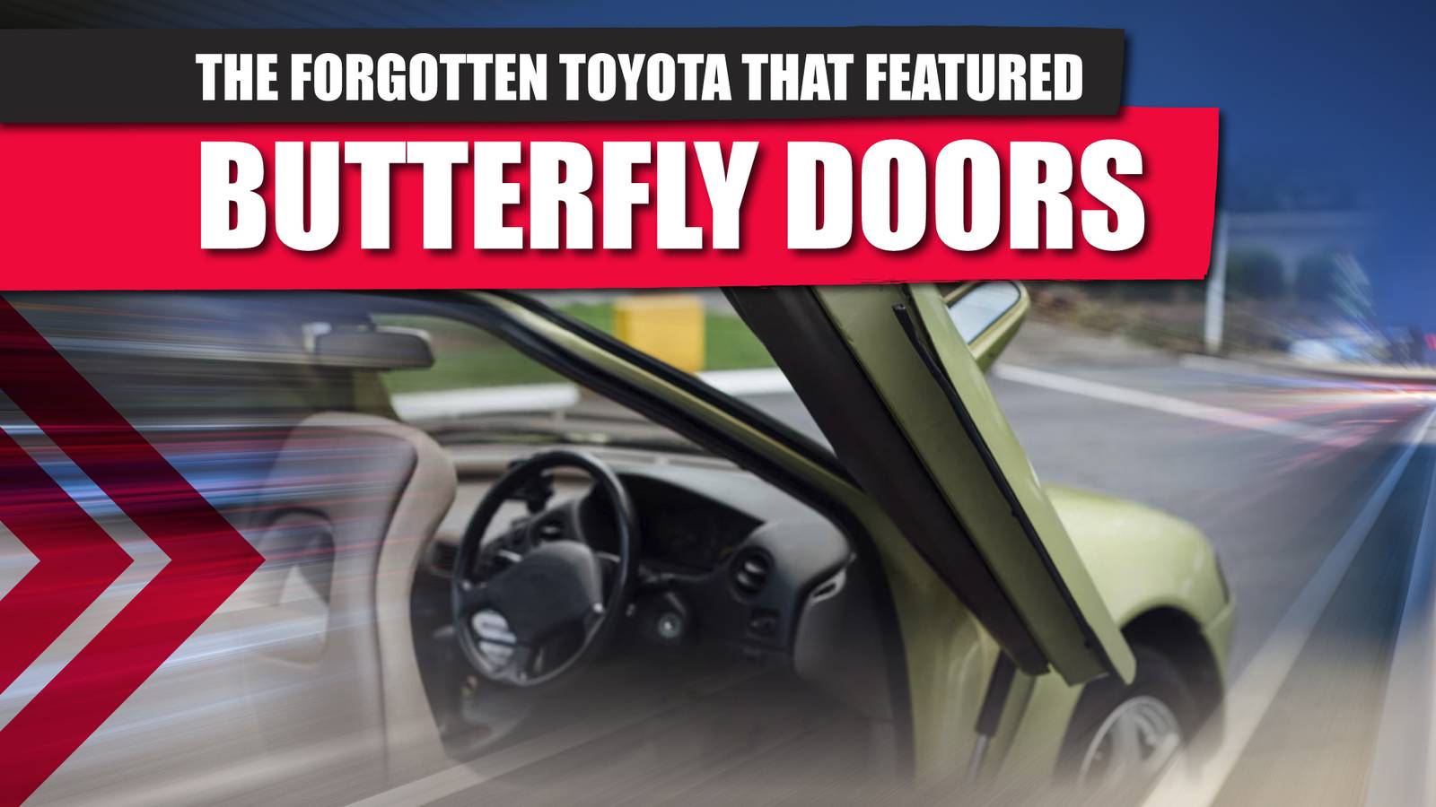 The Forgotten Toyota That Featured Butterfly Doors