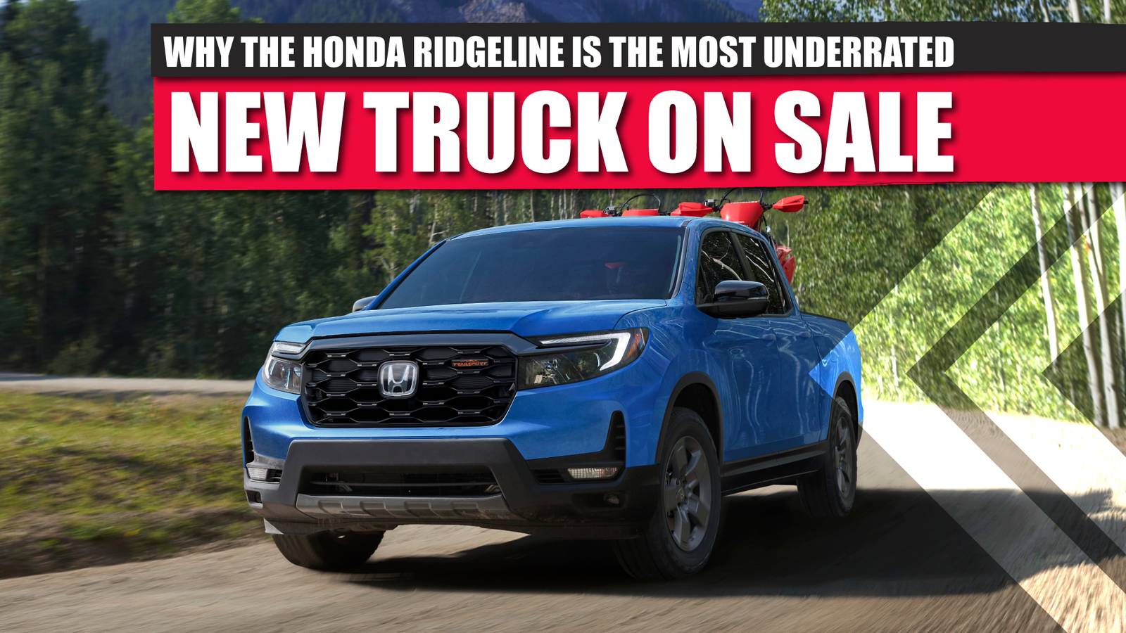 The Honda Ridgeline Is Still The Best Midsize Truck That Buyers Overlook