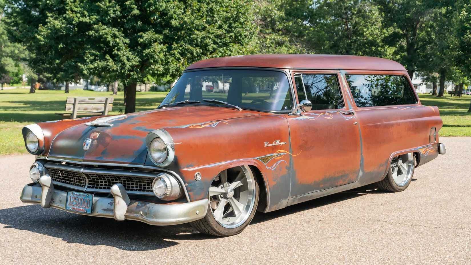 1955 ford panel wagon