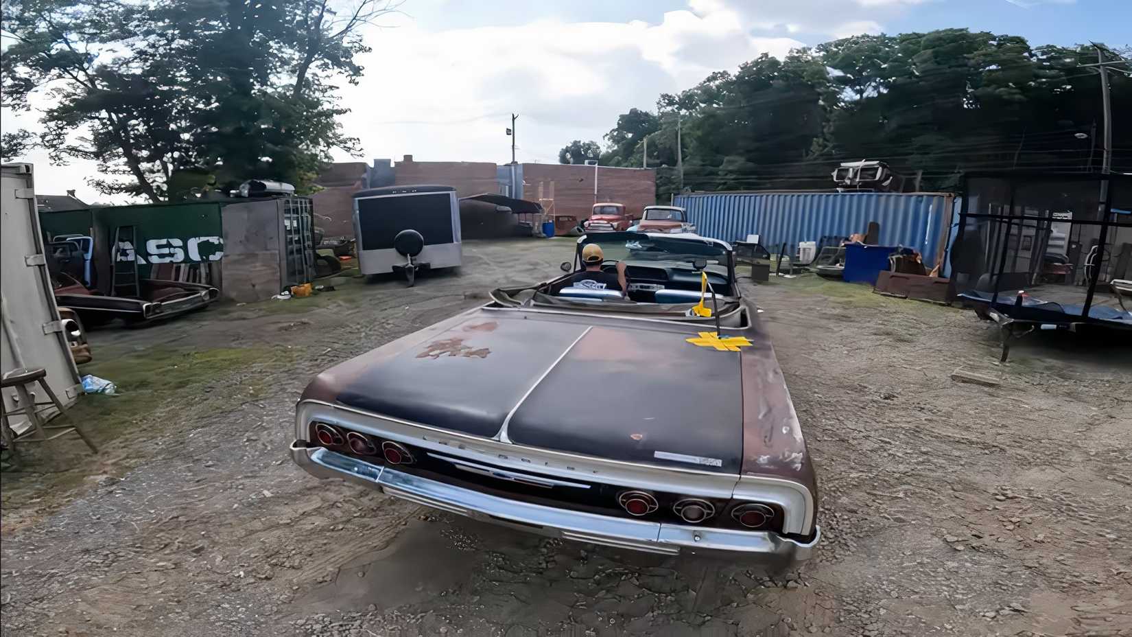 1964 Chevrolet Impala SS Convertible Barn Find
