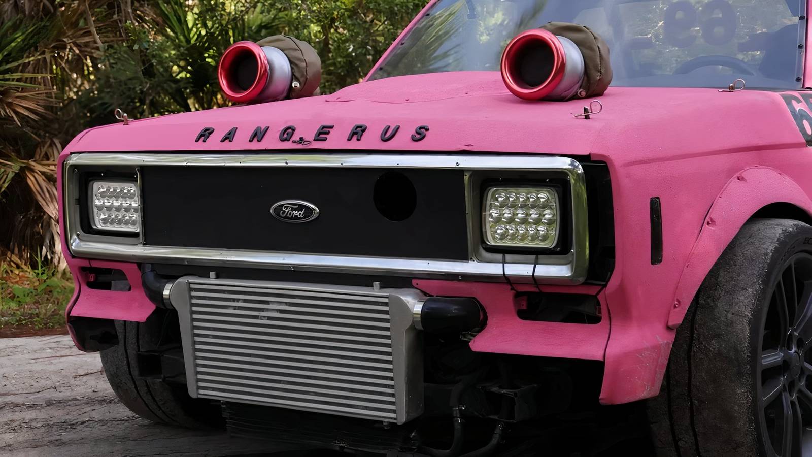 The Improbable Ford Ranger Taurus SHO Longbed Will Make You Rethink ...